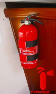 Extincteur bateau pour la sécurité incendie à bord